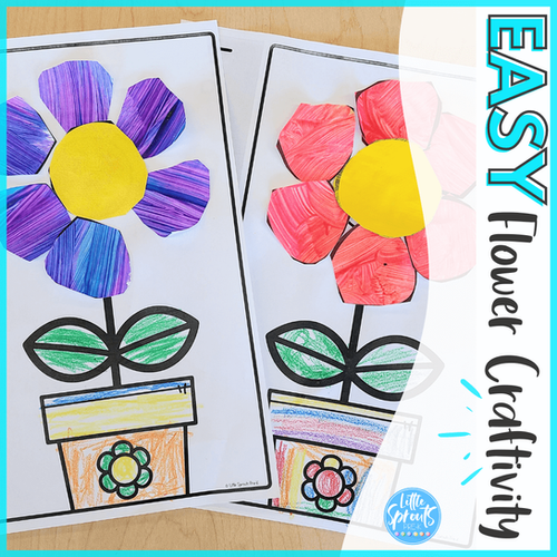 Flower Craftivity PreK Flower Craft | Little Sprouts Pre-K
