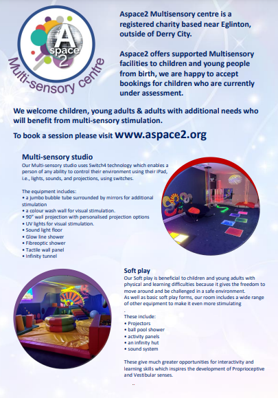 ASPACE2 Multi-Sensory Centre
