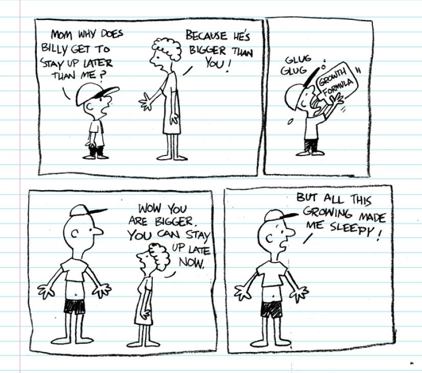 An early cartoon from the Boink team