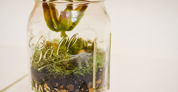 LAYERED MASON JAR | planterrific