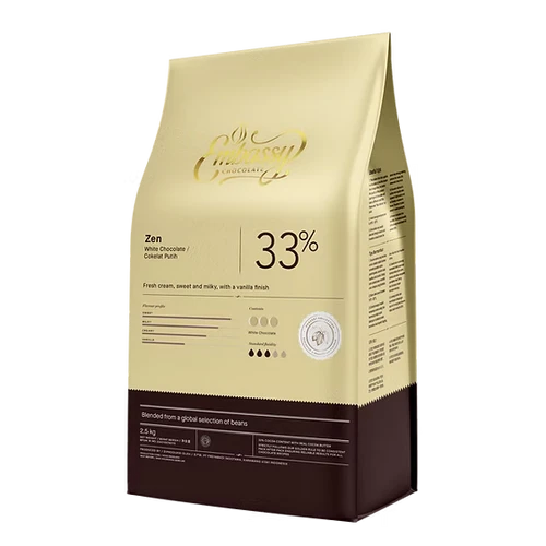 EMBASSY Zen White Chocolate 33% (4 x 2.5kg) | Doea Dwipa | Chocolate ...