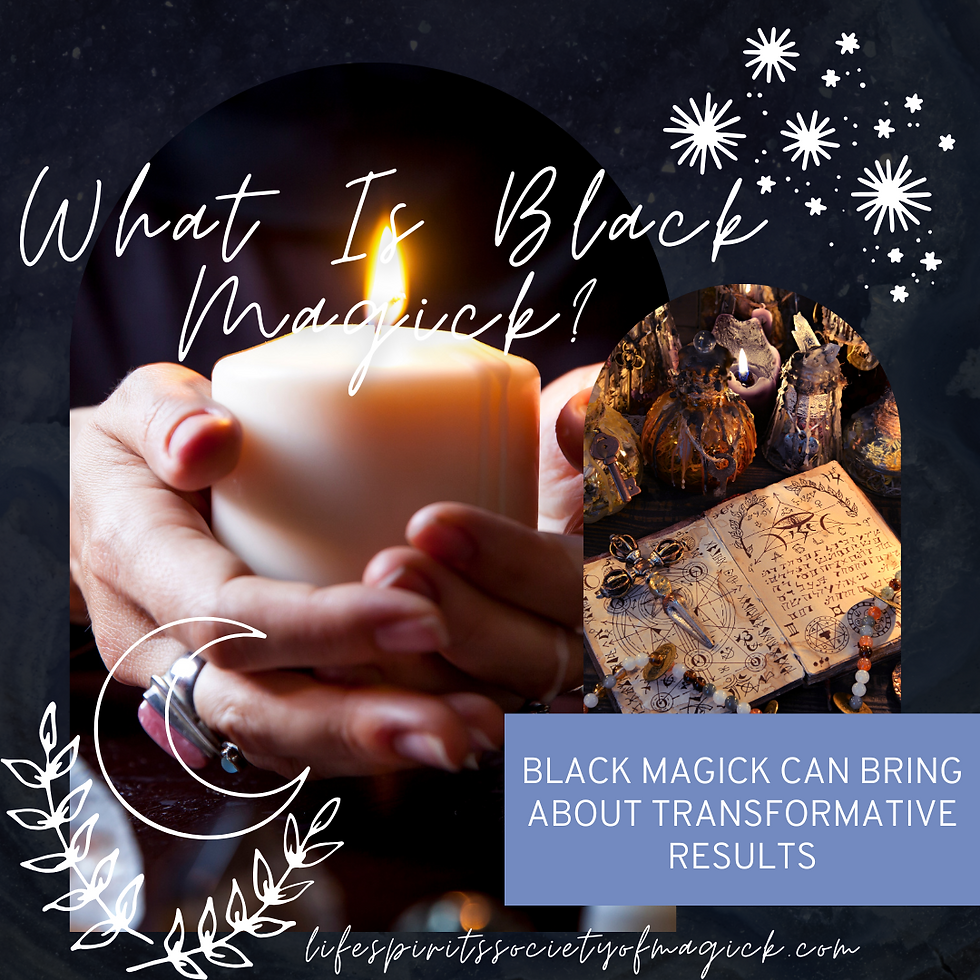 Understanding Black Magick: A Guide to Harnessing Its Power Safely and ...