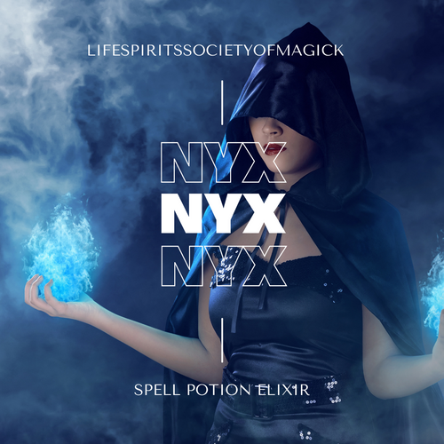 Nyx Potion Elixir Oil ~ Goddess of the Night, Darkness, Sleep, & Sexual ...
