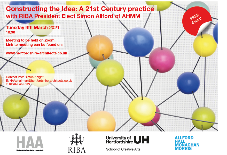 Join us for Constructing the Idea with Simon Allford
