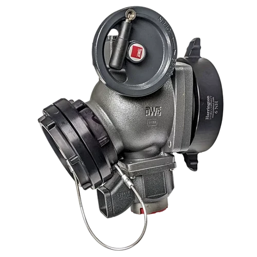 5" NH Male x 6" NH Female Low Profile Ball Intake Valve | Fire Service ...