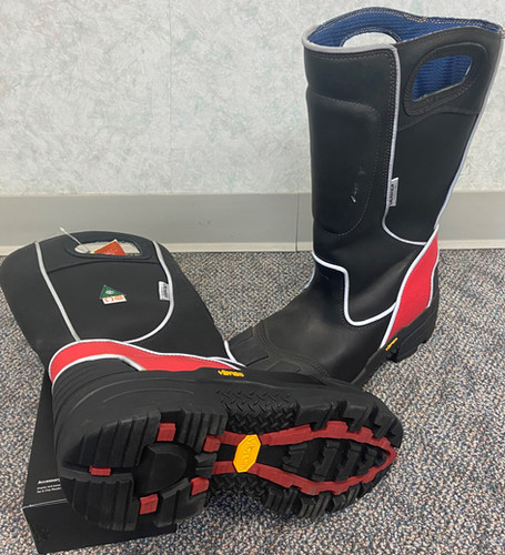 Fire-Dex Series 100 Red Leather Boot | Fire Service Sales