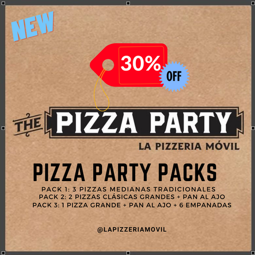 PIZZA PARTY PACKS | The Pizza Party