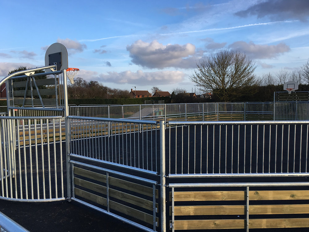 The new Multisport area is taking shape