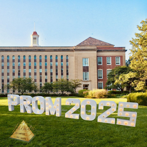 LETRAS GRANDES PROM 2025 | faraoneventos