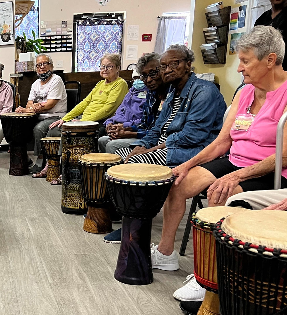 Senior Care Programs | Drums In Recovery