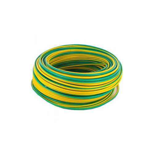 PLASTICABLE - RLX CABLE TH 1.5MM² JAUNE VERT | Ma Quincaillerie
