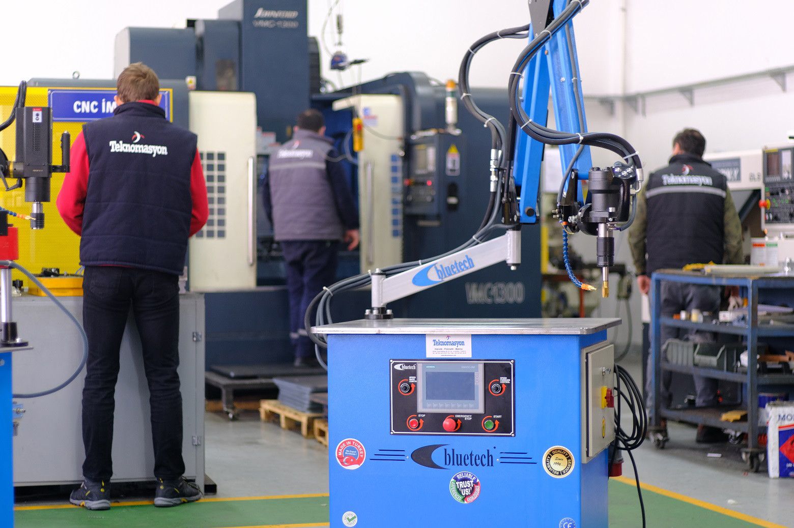 Hydraulic automatic tapping machine | Bluetech