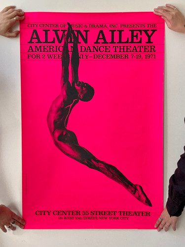 VINTAGE ALVIN AILEY POSTER 1971 | Cure Thrift