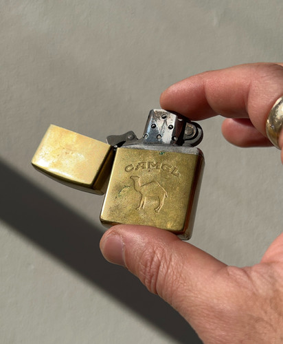 VINTAGE CAMEL CIGARETTES LIGHTER | Cure Thrift