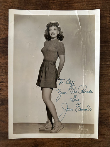 Signed Photo of Joan Edwards | Cure Thrift