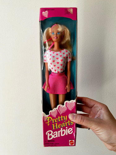 1995 BARBIE “PRETTY HEARTS” DOLL | Cure Thrift