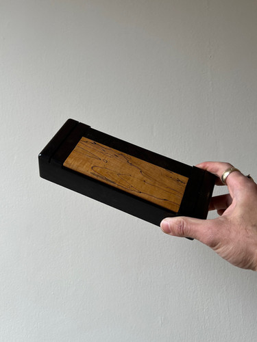 PHILIP WEBER 1984 SIGNED WOODEN BOX | Cure Thrift