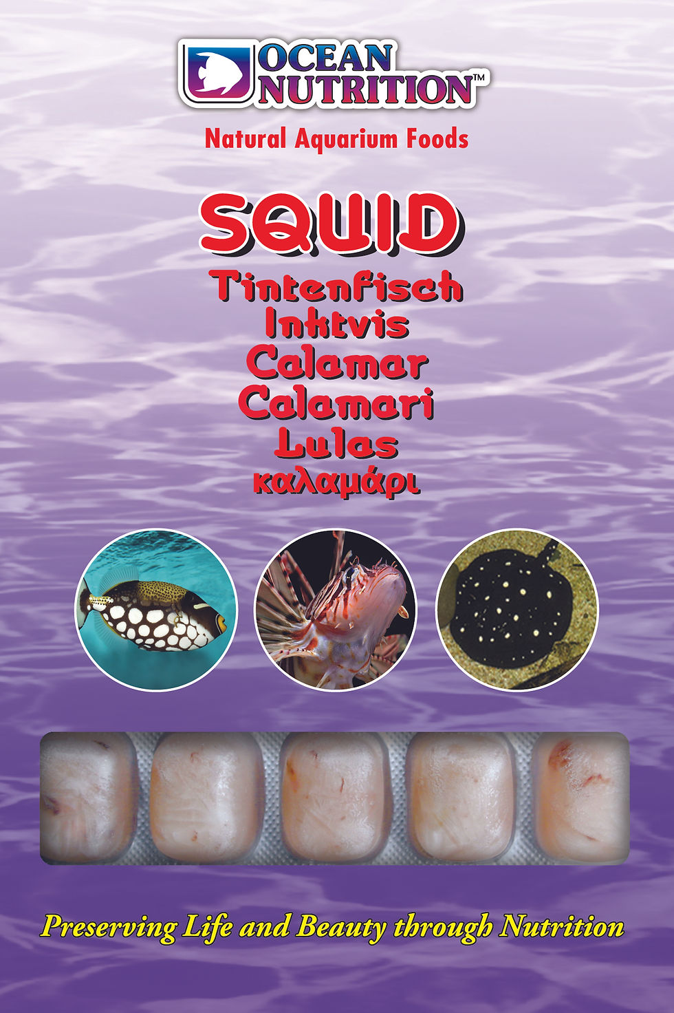 Frozen Squid | Aquarium Depot