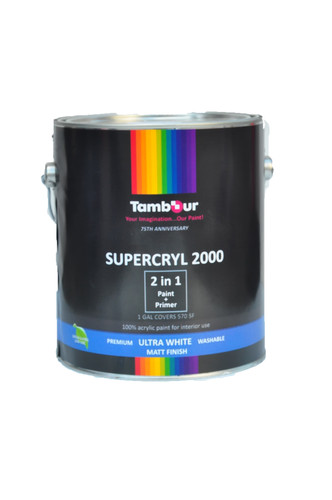 Supercryl 2000 Matt Finish | tambourpaints
