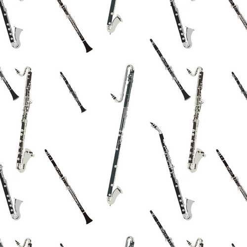 Clarinet Family Repeating Pattern | Clever Clarinetist | Kansas City