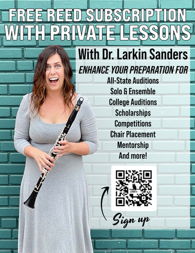 Clarinet Lessons Flyer | Clever Clarinetist | Kansas City