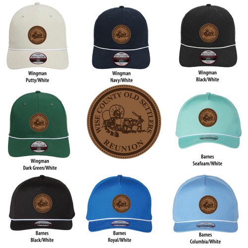 Wise Co Reunion Leather Patch Imperial Caps | inknstitch