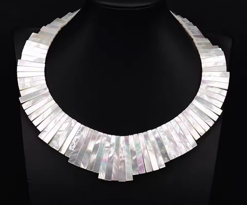 Choker Necklace Pure White | Manea Pacifica