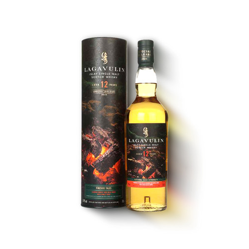 Lagavulin Islay Single Malt Scotch Whisky Aged 12 Years Natural Cask ...