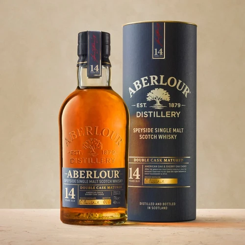 Aberlour 14 Years Old Double Cask Speyside Single Malt Scotch Whisky ...