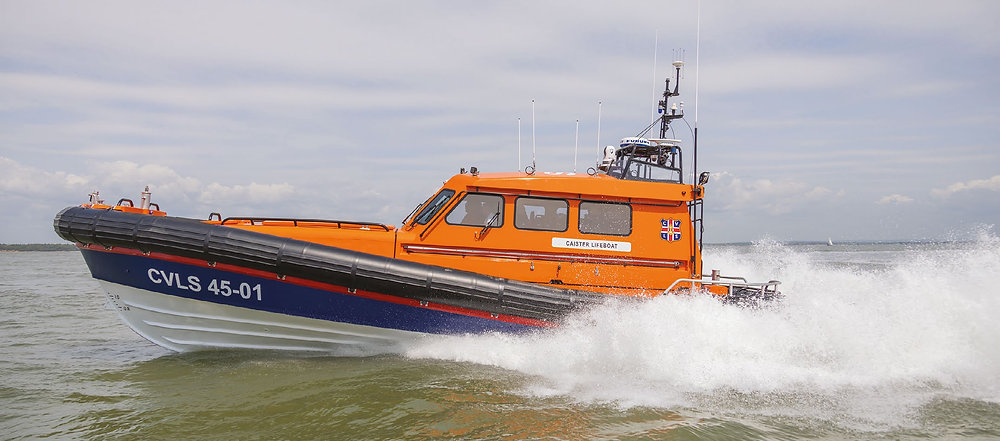 Diverse Marine Builds NEW Lifeboat for Caister Volunteer Lifeboat Service