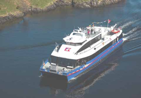 SOLASOLVE AND ROLASOLV PRODUCTS SUPPLIED TO NEW FAST FERRIES