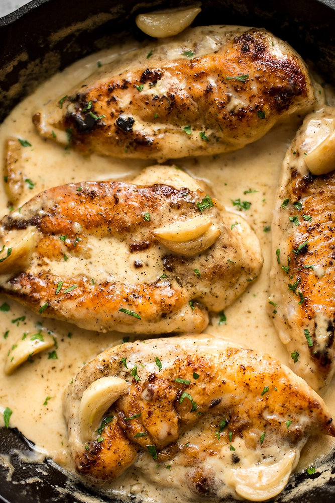 Creamy Garlic Chicken Breast