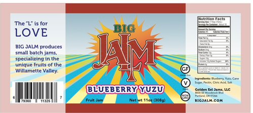 Blueberry Yuzu Jam | Big Jalm