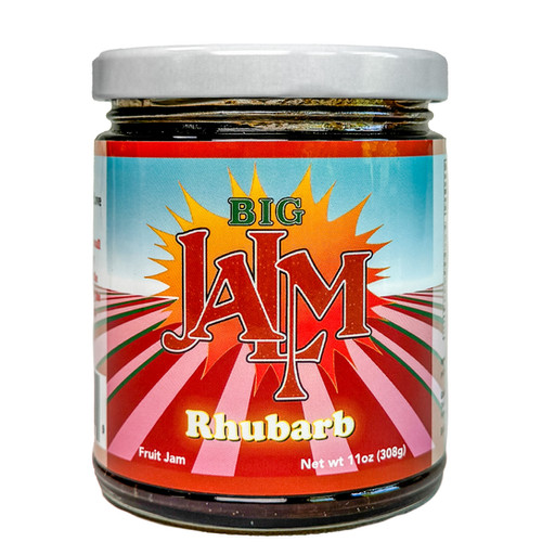 Big Jalm Rhubarb Jam - Sweet, Tart & Butteriness