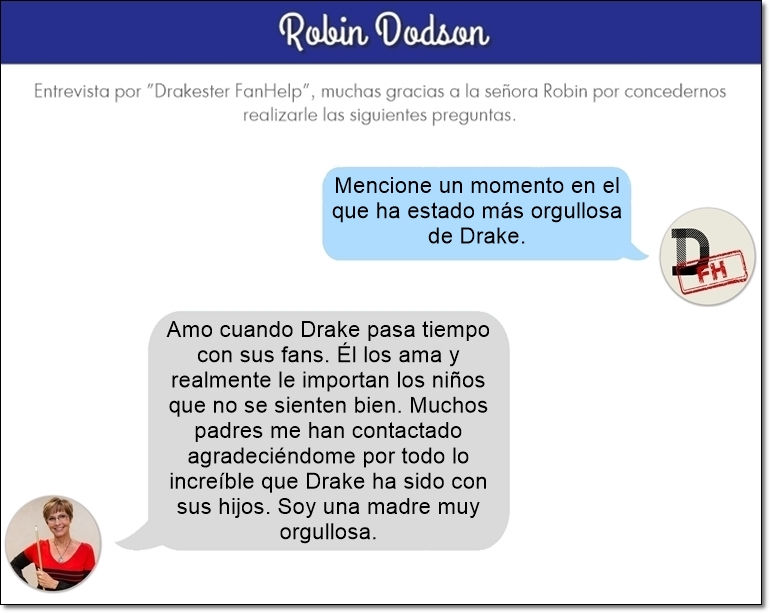 Drake Bell | Drakester FanHelp | Q&A A ROBIN DODSON (MAMÁ DE DRAKE)