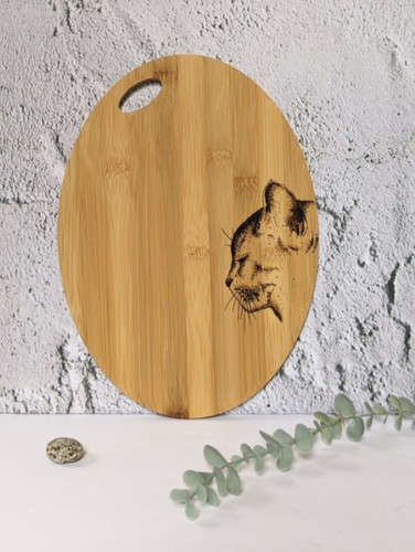 Cat Feline | Bamboo Board | New Ember