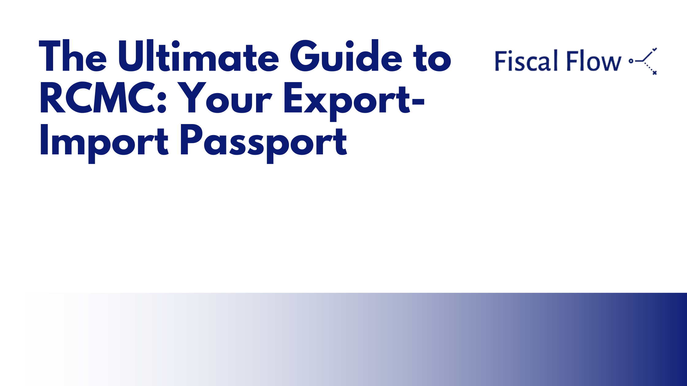 The Ultimate Guide to RCMC: Your Export-Import Passport! 🌏