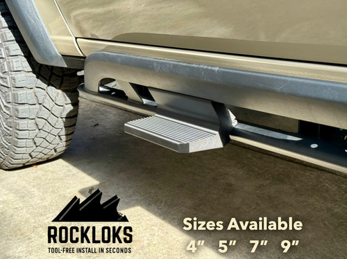 Colorado ZR2 / Canyon AT4X Side Steps (2023-2026): RockLoks Tool Free ...