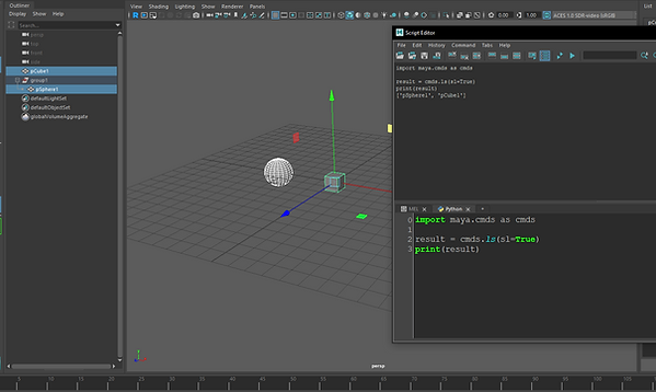 Python in maya | Render Factory | Learning to use python in maya
