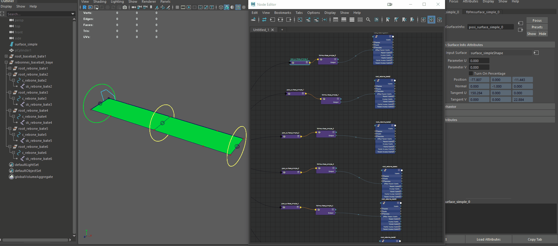 Ribbon SystemIKFK | Render Factory