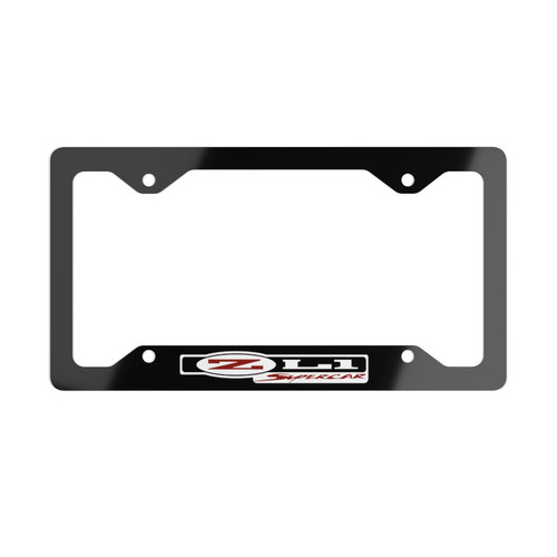 ZL1 Supercar Metal License Plate Frame | The Matt Avery