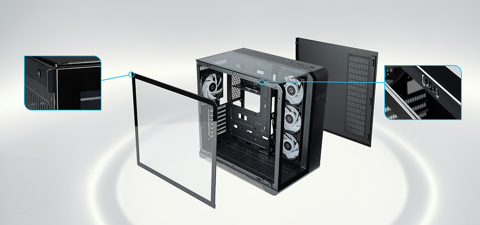 Arc | Tecware Curved Tempered Glass ATX Case