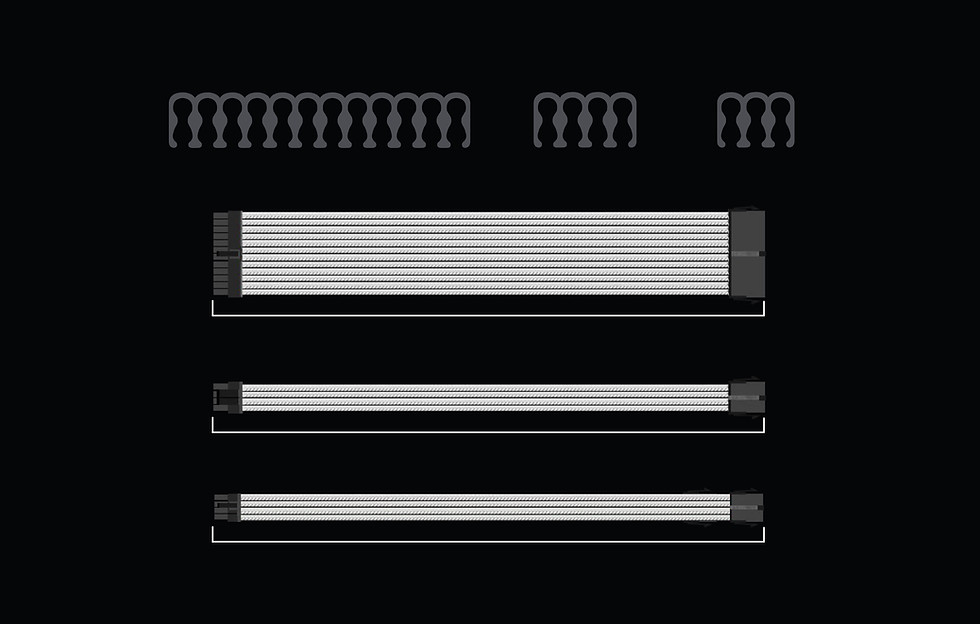 FLEX | Tecware Sleeved Extension Cables