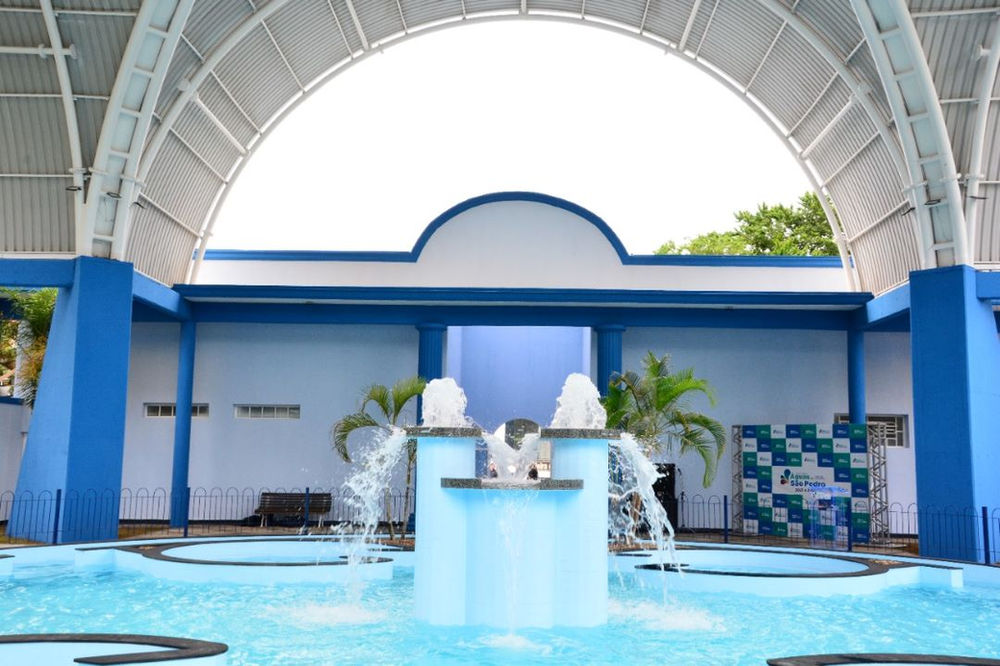 Revitalizado, Fontanário Municipal é reinaugurado em Águas de São Pedro ...