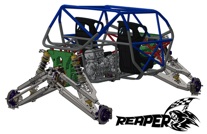 REAPER YXZ 4X4 BUGGY FLAT PACK KIT