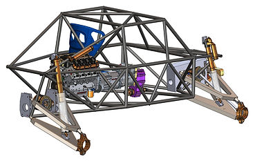 PREDATOR V8 4X4 SXS BUGGY - FLAT PACK KIT - PROFORMANCE MOTORSPORT