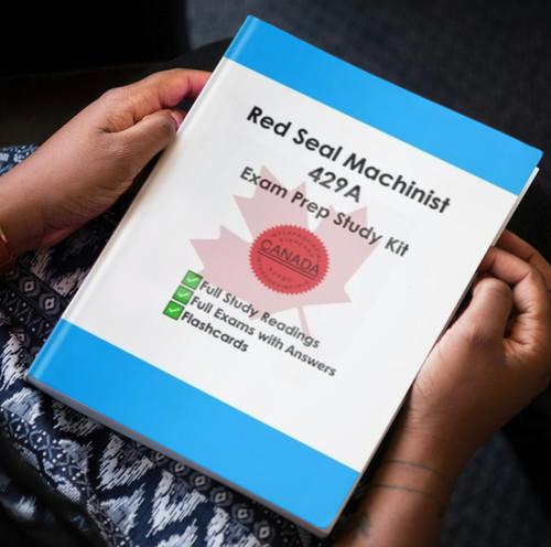 HARDCOPY Red Seal Machinist Exam 429A Prep Kit | Red Seal Program