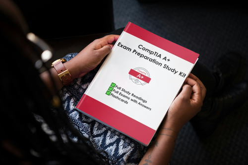 HARDCOPY CompTIA A+ Exam Prep Study Guide | Red Seal Program