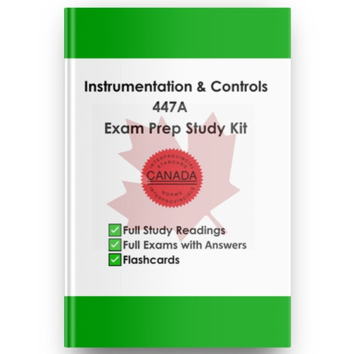 Instrumentation and Controls Exam Questions 447A Red Seal Exam Study ...