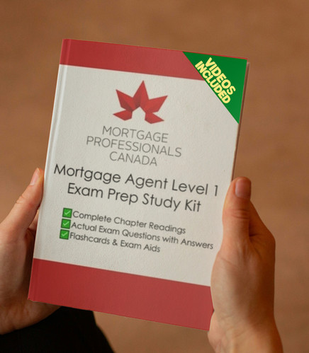 HARDCOPY Ontario Mortgage Agent Exam Prep Study Guide | Red Seal Program
